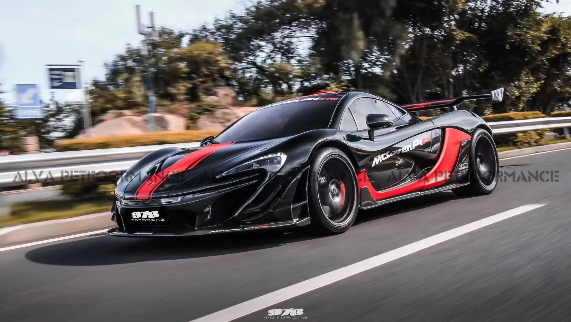 Perfect Fitment Gtr Type Full Dry Carbon Fiber Body Kit For Mclaren P1 ...