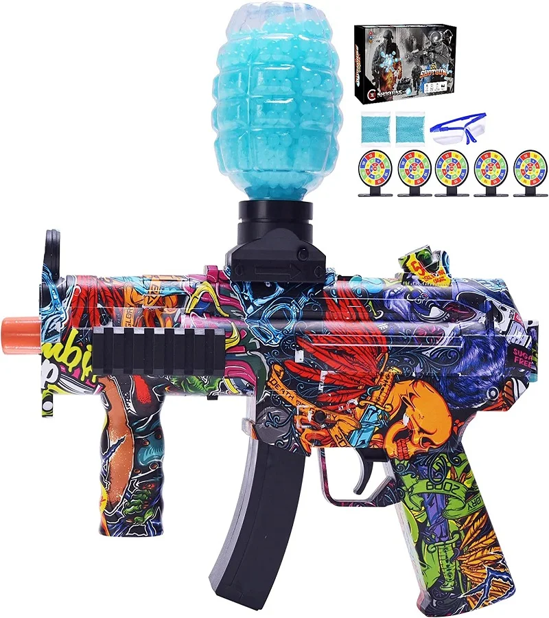 Flavour Water Uzi Jel Gel Ball Blaster Toy Gun Pistol Ammo Orbi ...