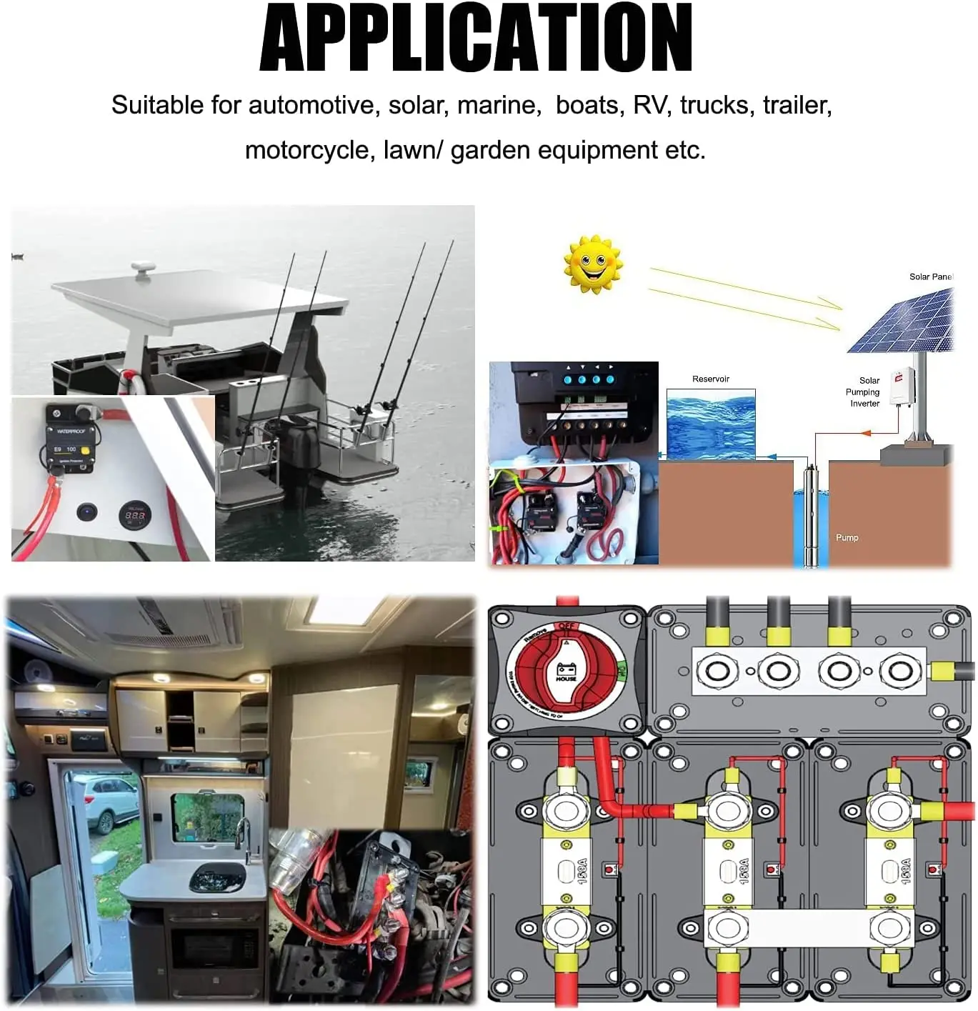 300A Bus Bar 48V Heavy Duty Module for Power Distribution