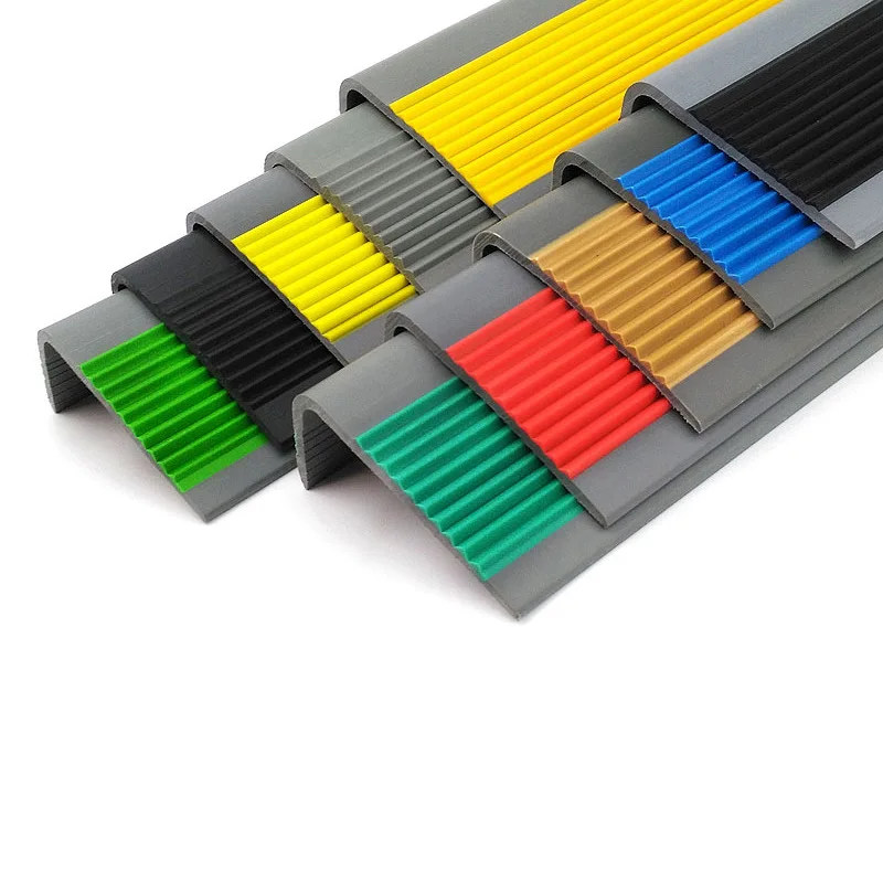 L Shaped Right Angle Stair Nosing Decorative Stair Edges Pvc Seal Strip ...