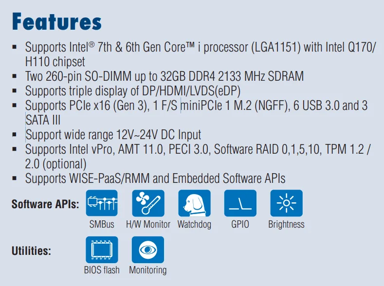 Advantech Industrial Motherboards Aimb-275 Part No.aimb-275l-00a2e - Buy Advantech Industrial ...