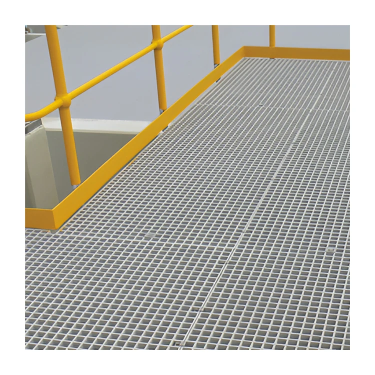 Osha Compliant Anti-slip Fiberglass Grating Frp Grille For Factory ...