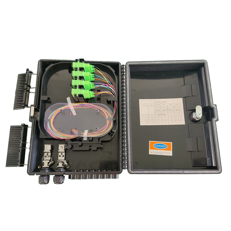 Outdoor Optical Fiber Distribution Box Fdb Nap Odp 16 Core Plc Splitter Fiber Optic Distribution ...