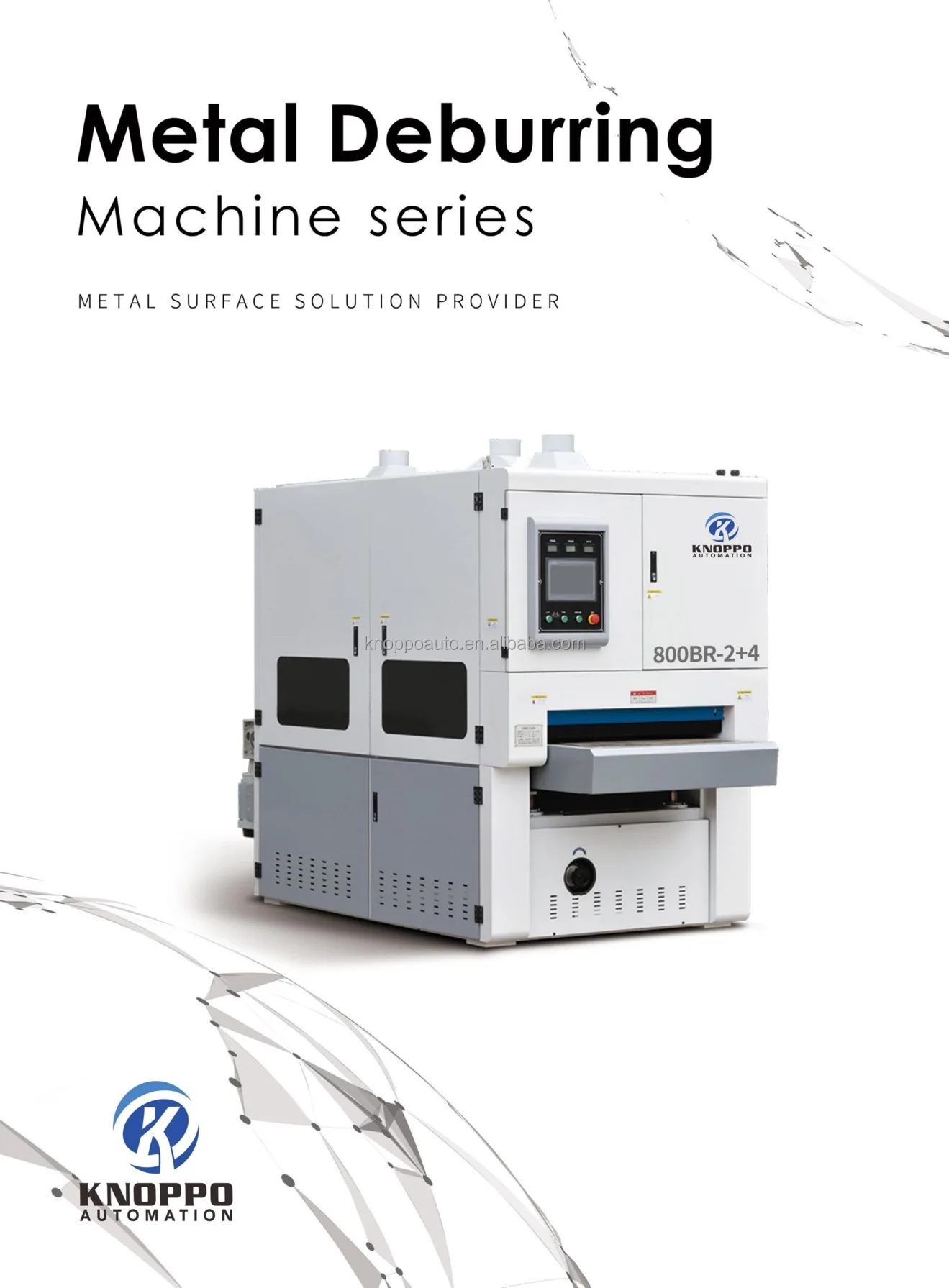 Stainless Steel Sheet Edge Grinding Machine for Laser Cutting