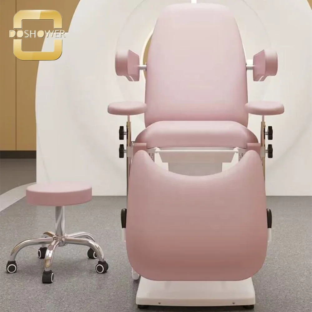 Gynecological Examination Chair Adjustment With Hospital Gynecology ...