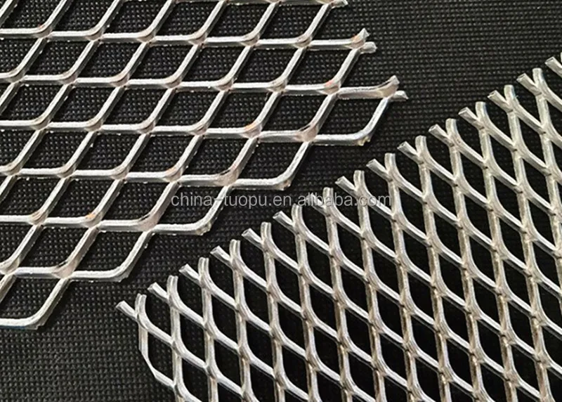 Facade Aluminum Expanded Metal Mesh Wall Panels