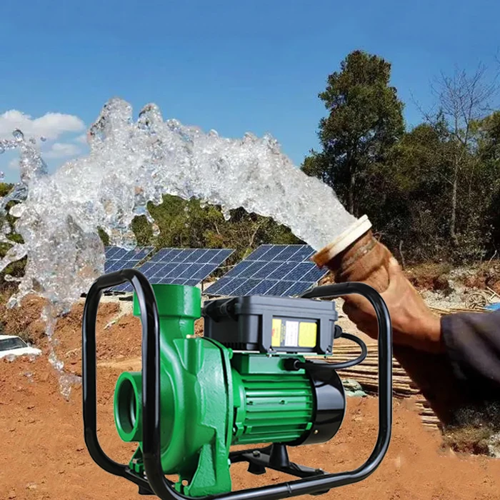 110V 1500W 2HP DC Pompa Solar Water Pumps Bomba De Rega Solar Power Surface Centrifugal Water ...