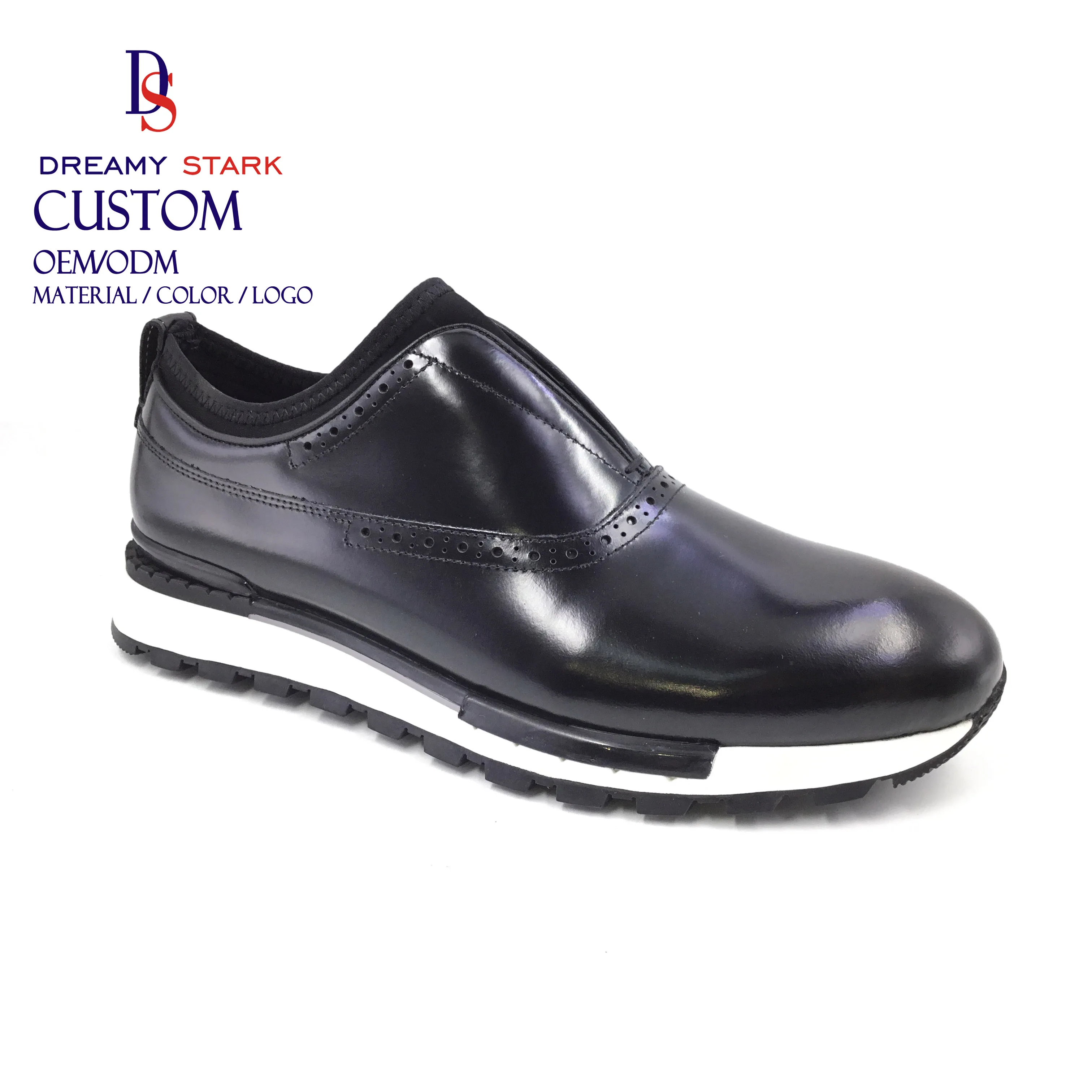 Alibaba.com: Handmade Italian Custom Genuine Leather Men's Sport Shoes ...