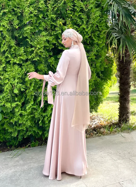 Modest Women Evening Dresses - Girdle Robe Dubai Turkey