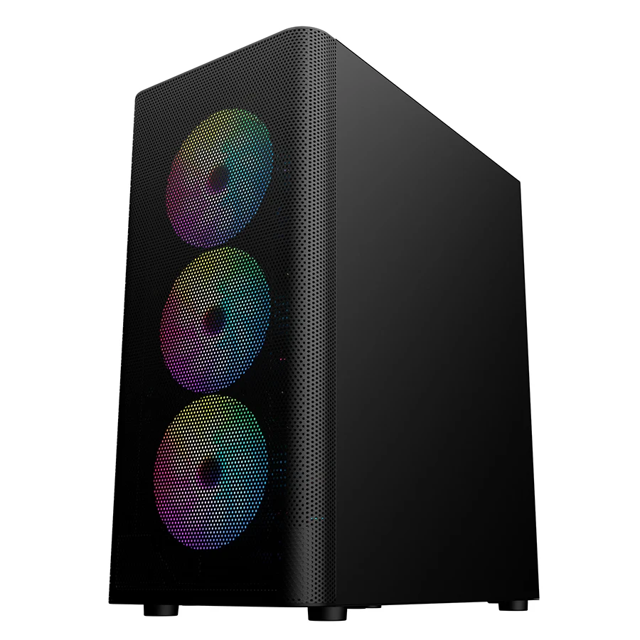 Ruix New Design Plastic Front Mesh Gaming Office E-atx Atx Eatx Pc Case ...