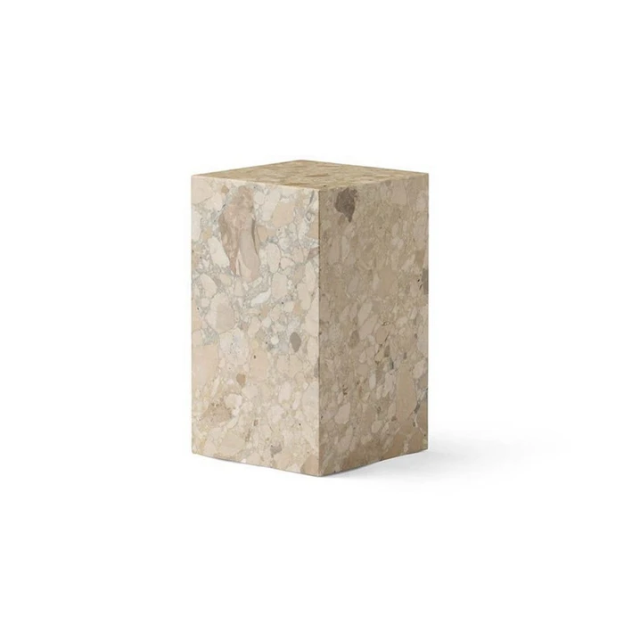 Customize Ceppo Romano Marble Plinth - Unique Grey Natural Stone Base ...
