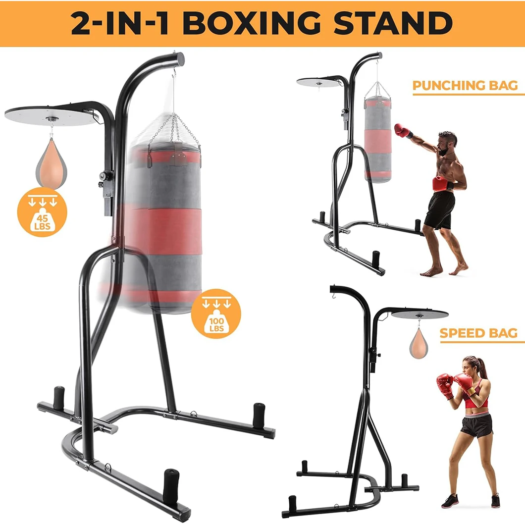 Boxing Sand Bag Stand - Super Firm & Stable Free Standing Rig Rack