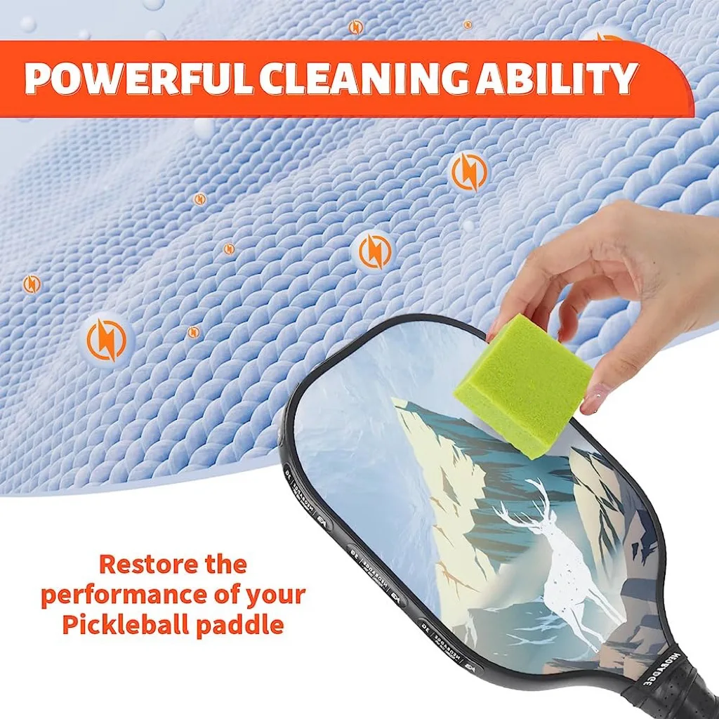 Custom Carbon Cleaner Premium Pickleball Paddle Eraser for Raw Carbon ...