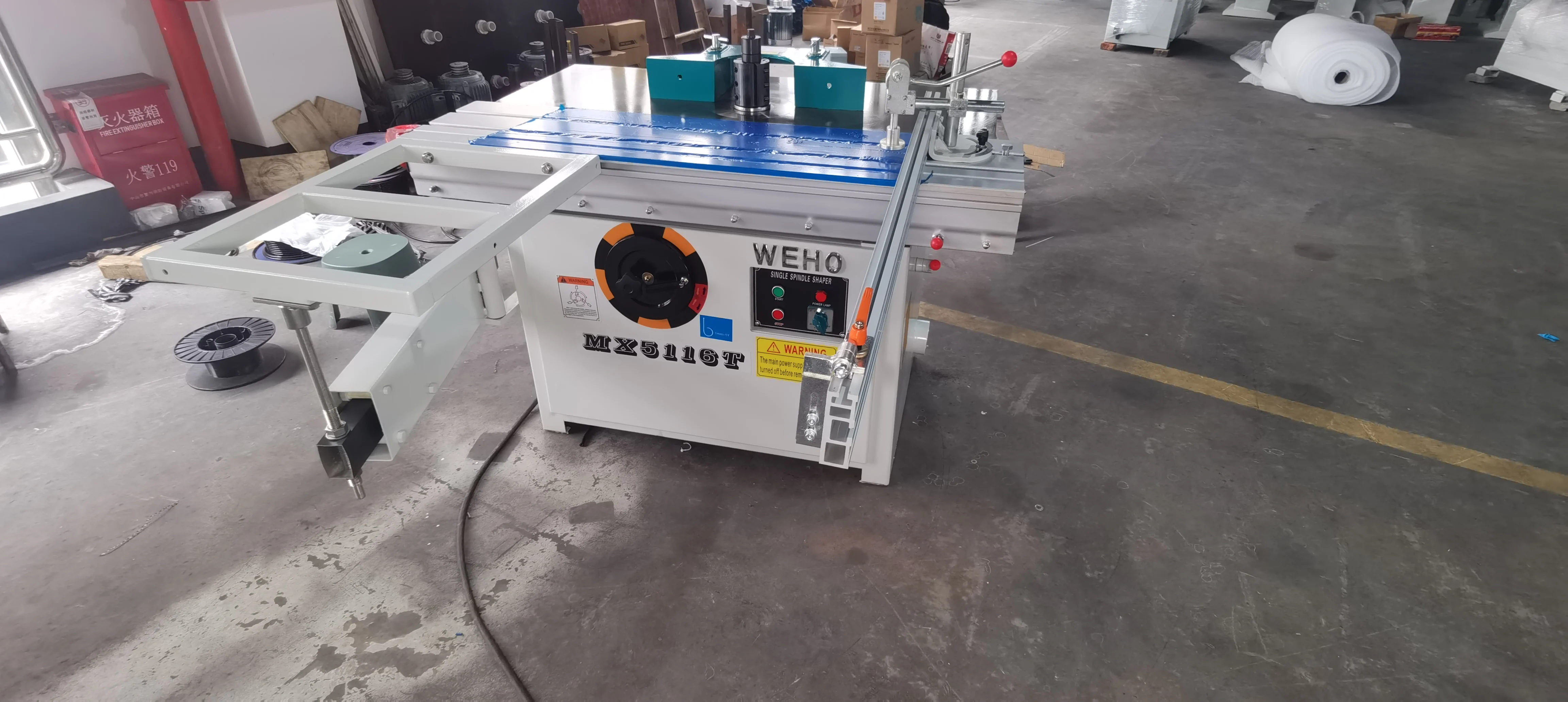 Vertical Single Spindle Sliding Table Shaper Machine
