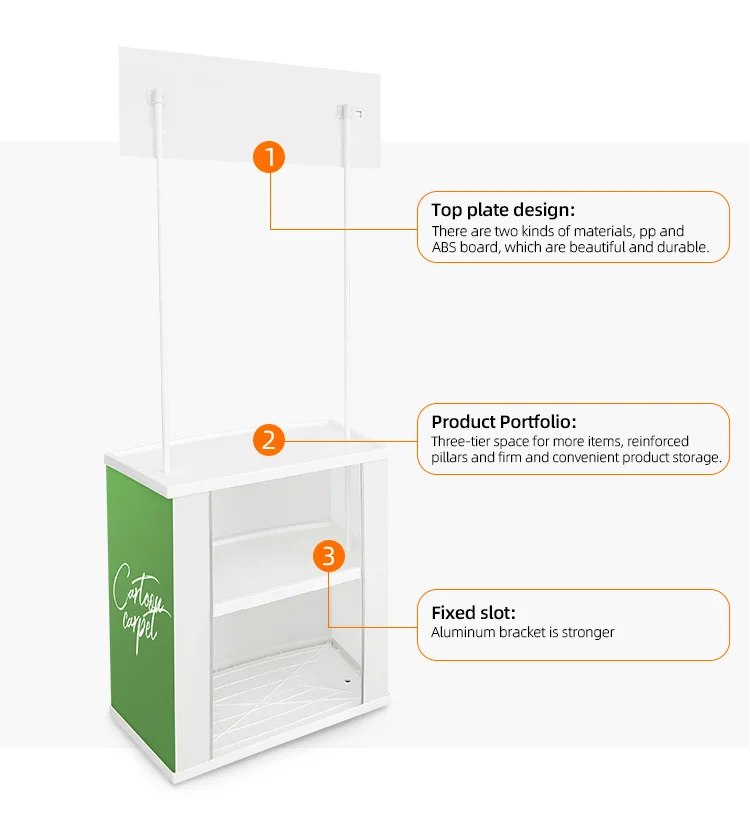 New Design Advertising Show Table Exhibition Promotion Table,Super ...