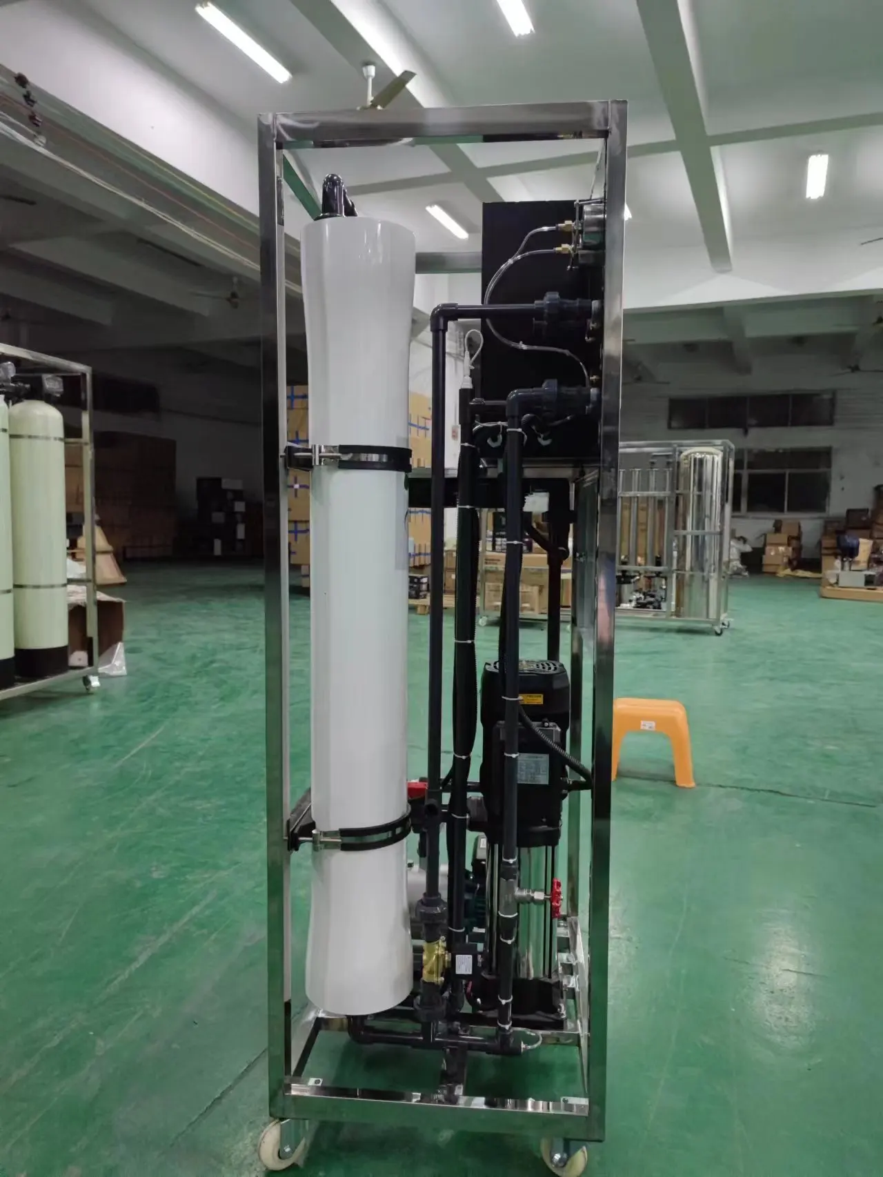 Reverse Osmosis Water Storage Tank 500lph Commercial Ro Water Purifier ...