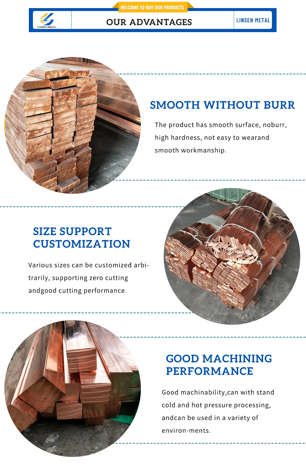 Customized Copper Brass Plate H65 H62 H90 H80 Tp1 Cu 99.99% Pure Metal ...