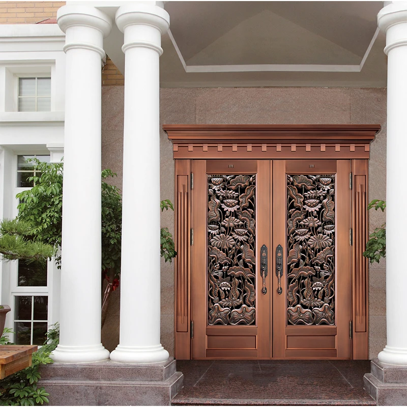 Modern European Style Anti-Theft Stainless Steel Front Door Side ...