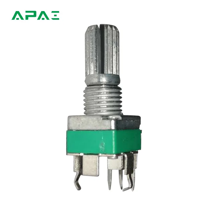 9mm Potentiometer 100k Ohm Horizontal Rotary Remote Control ...