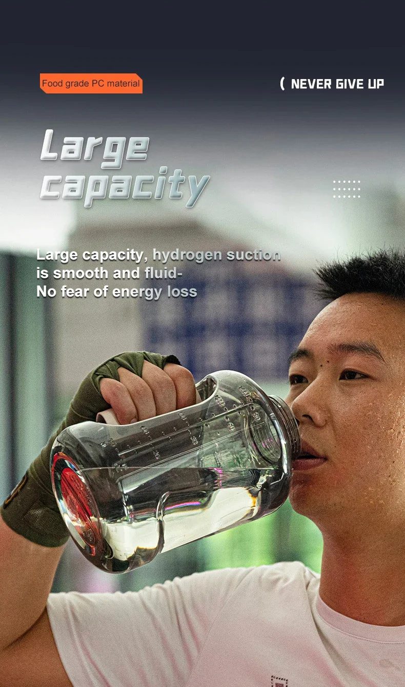 1.5L Hydrogen-Rich Portable Water Bottle Water Filter High ...