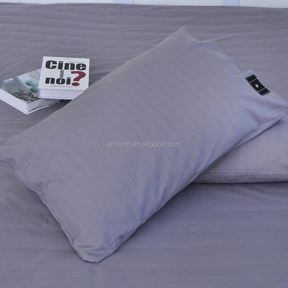 ESD EARTHING Grounding Earthing Queen Pillowcase With Grounding Cord ...