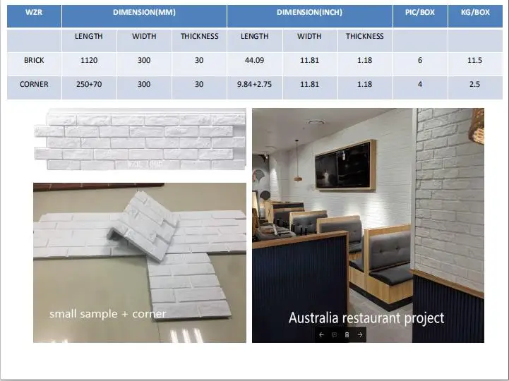 Exterior Pu Stone Veneer Brick Panels Wall Cladding| Alibaba.com