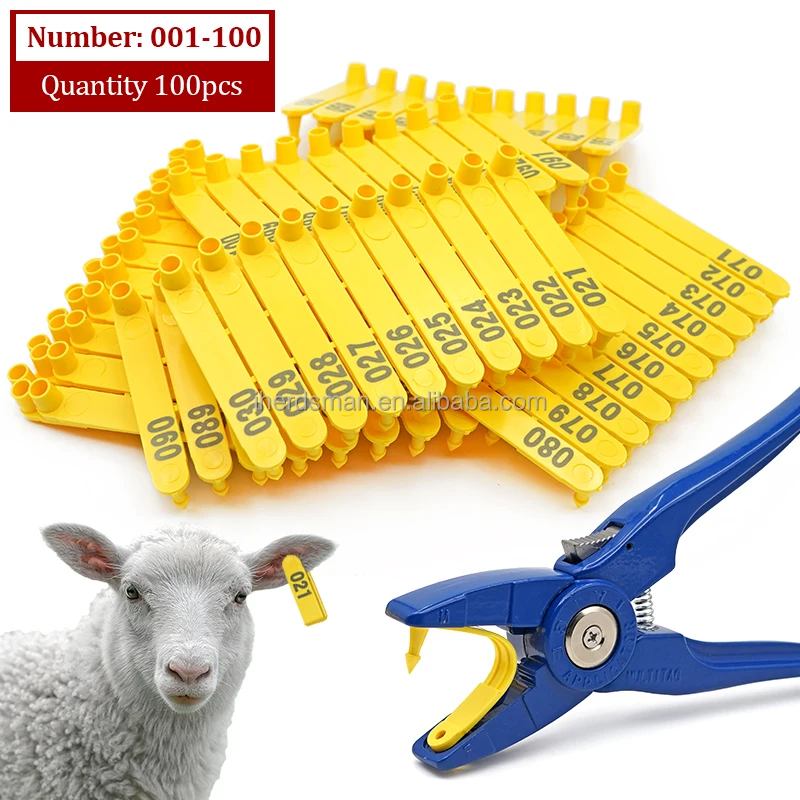 Sheep Ear Tags - Reliable Animal Identification Solutions
