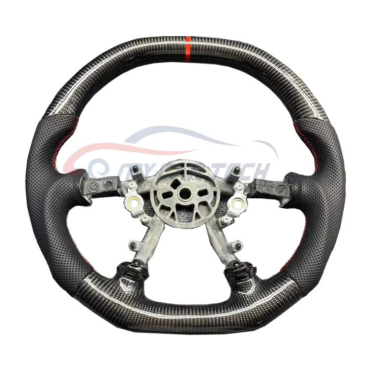 Customized Chevrolet Corvette C5 Carbon Fiber Leather Steering Wheel