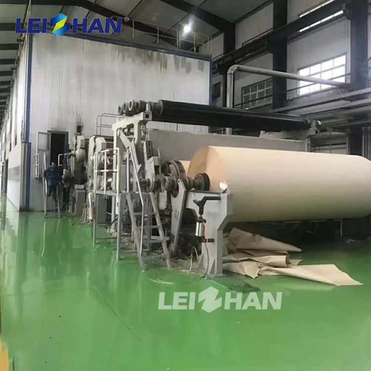 20 Ton per Day Kraft Paper Mill Machine - Recycling Cardboard