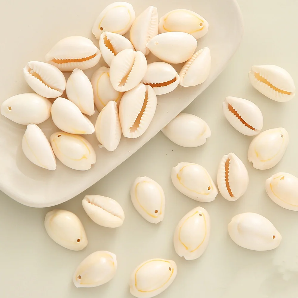 Different Mother of Pearl Shell Bead Conch Seashell Cowrie for DIY Home ...