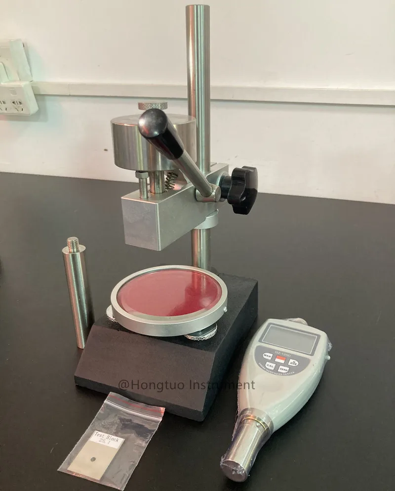 Din53505 Astm D2240 1so 7689 Jis K7215 Digital Shore A Hardness Tester ...