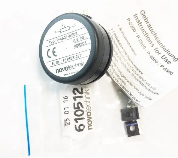 original Novotechnik Potentiometer 006202 P-4501-A202,Novotechnik P4501 ...