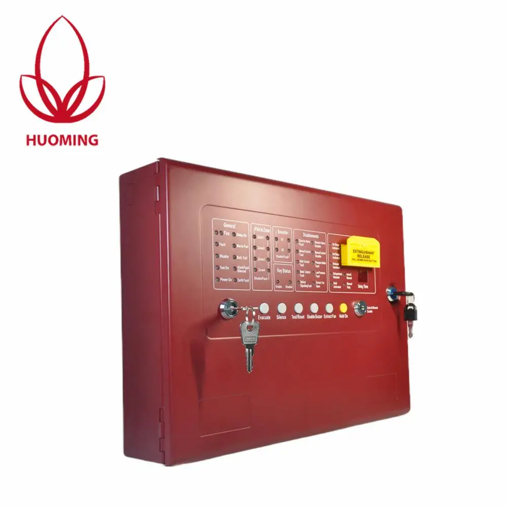 FM200 CO2 Gas Extinguishing Control Panel - 4 Detection Zones