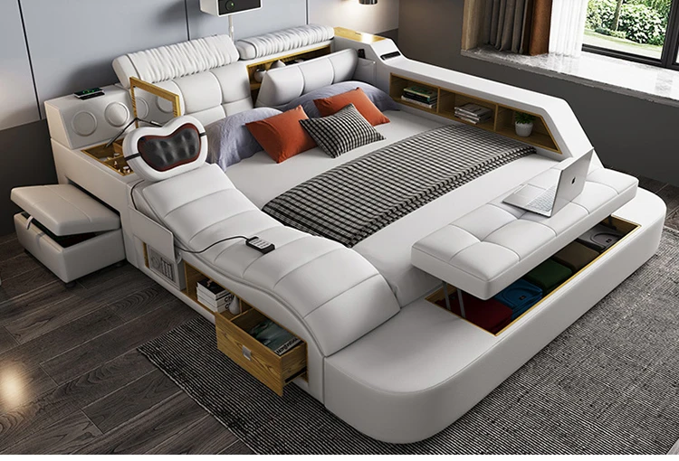 Multifunctional Tatami Bed - Modern Minimalist Design