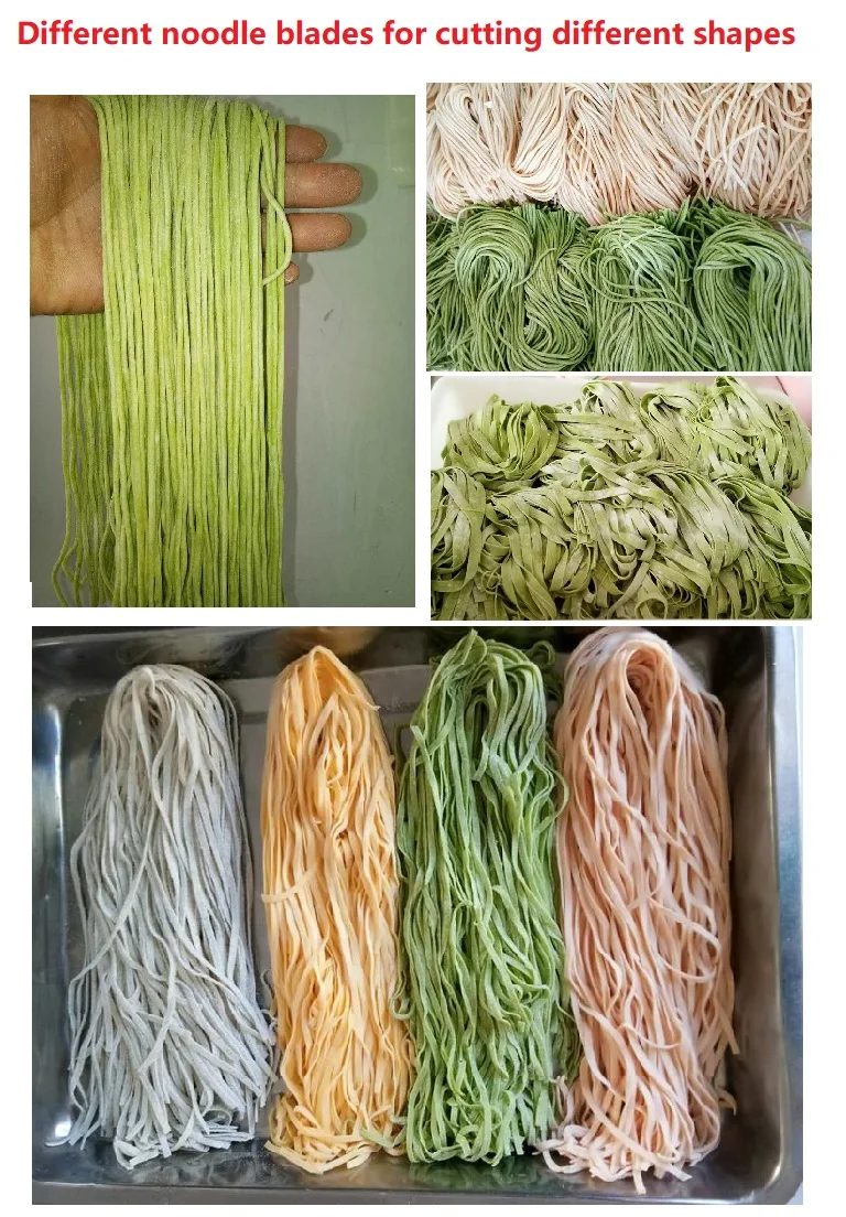 Mini Noodle Making Machine Ramen Cutting Machine 25-75 kg Per Hour ...