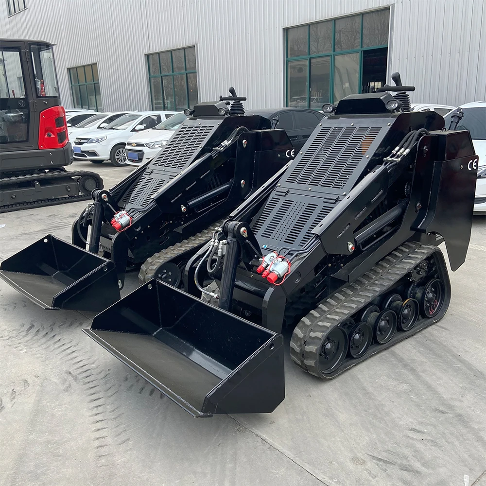 25hp Diesel Steer Loader - High Efficiency Mini Skid Track