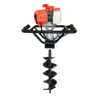 High Quality 52cc Earth Auger Gasoline Engine Ground Drilling Machine ...