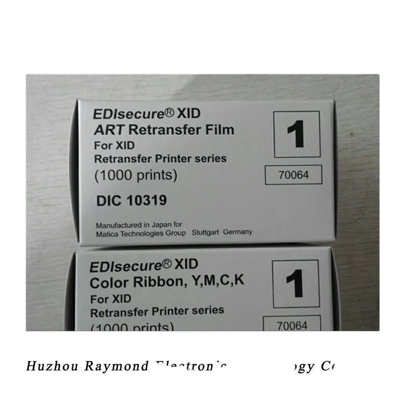 EDIsecure DIC10216 YMCK Cinta de color y juego de película de ...