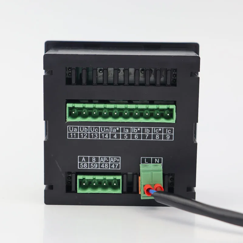 Rs485 Modbus Rtu Connect Multi-function Power Panel 3 Phase Energy ...