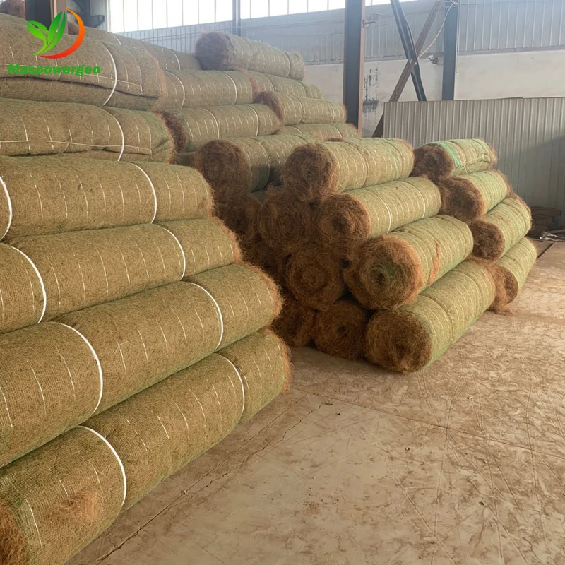 Coir Mats for Slope Protection & River Bank Erosion Control