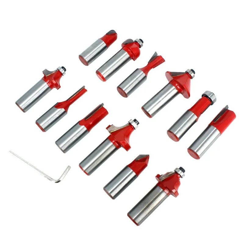 Wholesale 15pcs/set 1/4 Shank (6.35mm) Routers Bit Set Woodworking ...