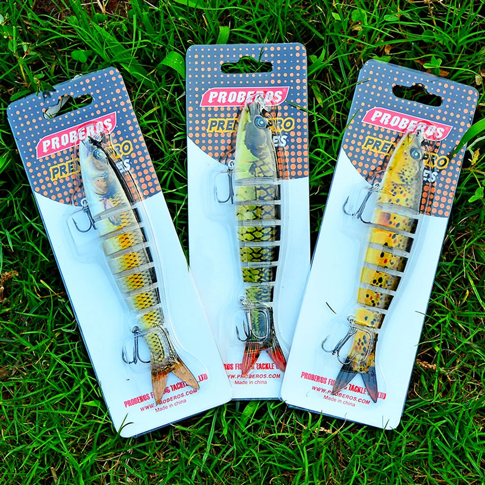 8 Segment Swimbait - Multi-Jointed Bass Baits by JY Fishing