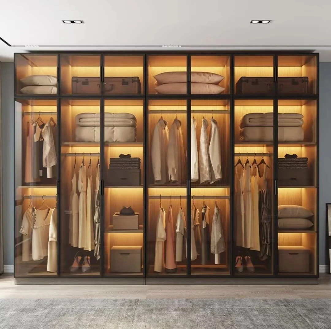 Eco-wooden Luxury Wardrobe - Customizable Storage Solutions