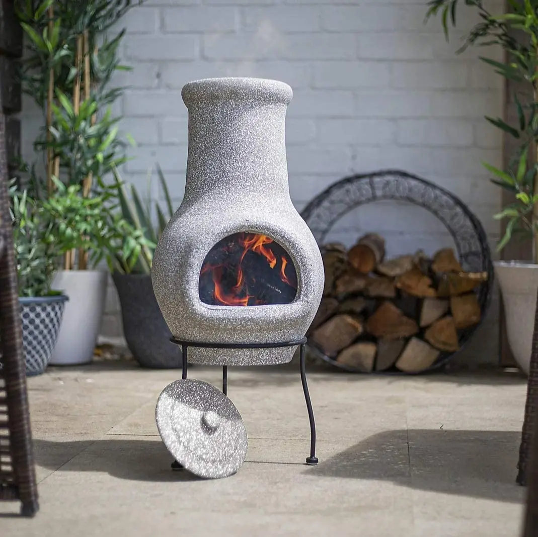 Alibaba.com: Authentic Mexican Design 1-Piece Terracotta Clay Chiminea ...