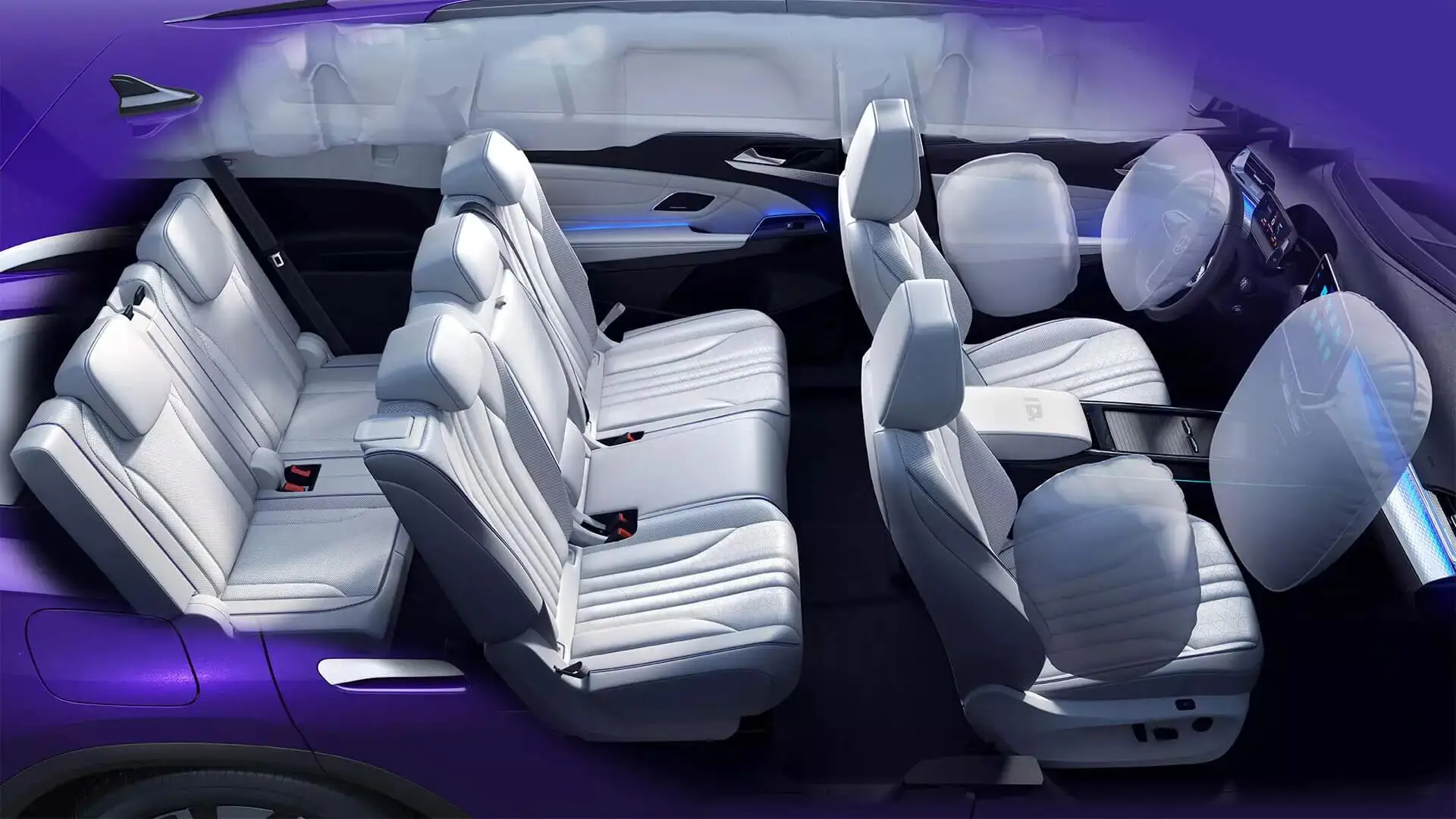 Best Price 2023 Vw Id.6x Upgraded Pure Long-life Edition 617km 5-door 7-seat Suv 2wd New Energy ...