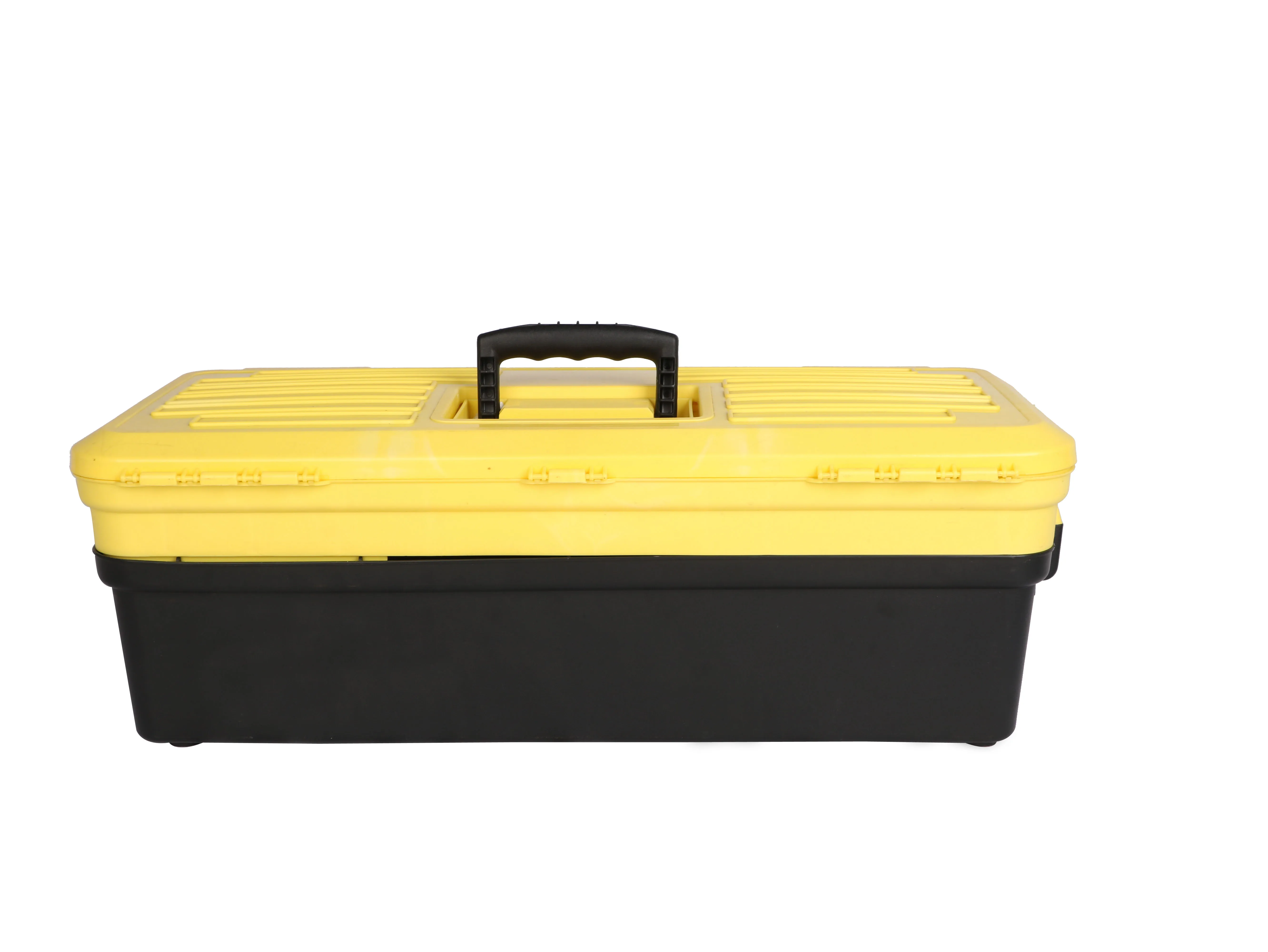 Durable Black Plastic Toolbox for Equipment Carry & Tools - OEM