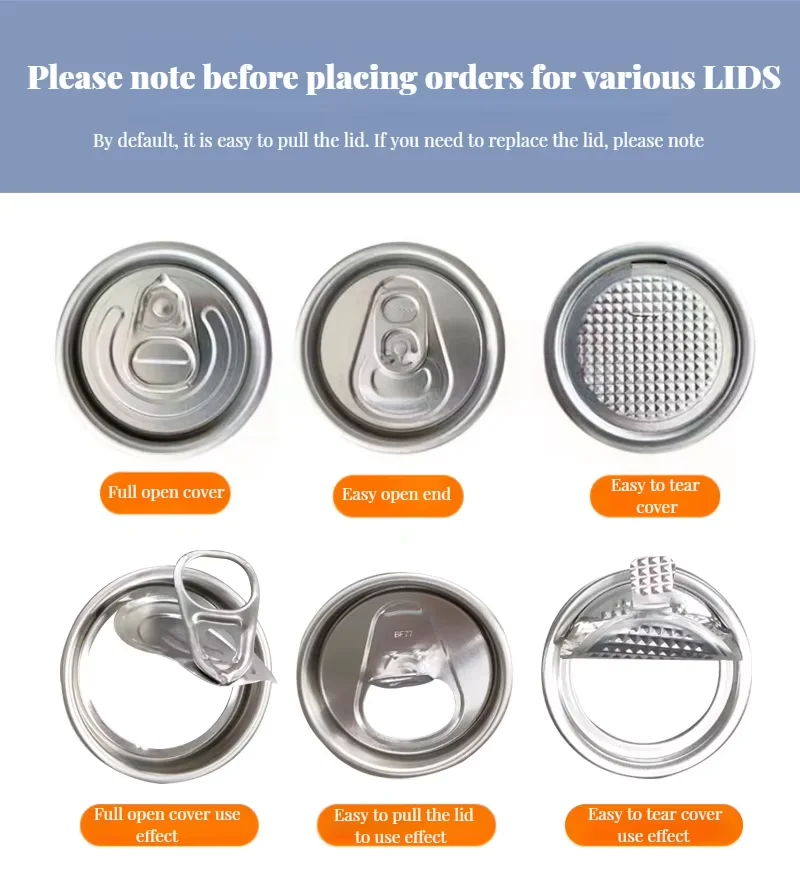 Plastic PET Transparent Ring Pull Cans 210ml-750ml - Ideal for Beverage ...