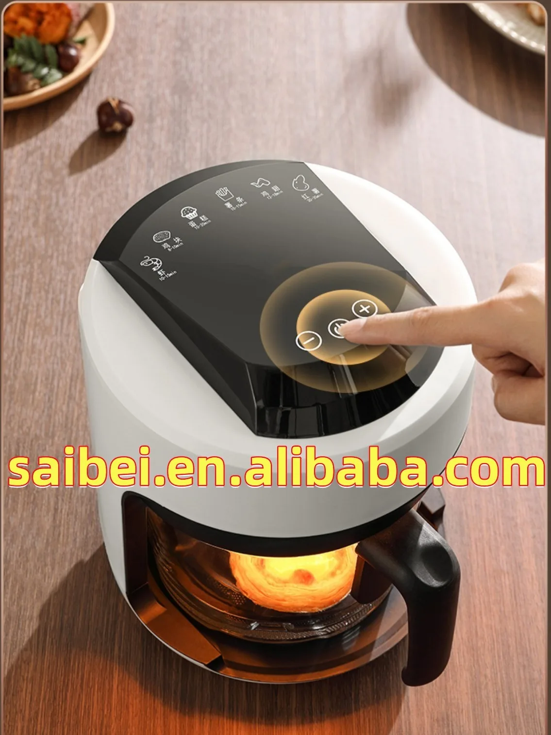 Modern Air Fryer Digital Electric Low Oil Kitchen Fryer Rapid Small Air ...