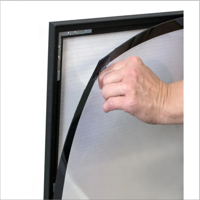 Advertising Customize Aluminium Signboard Led Guide Panel Poster Frame ...