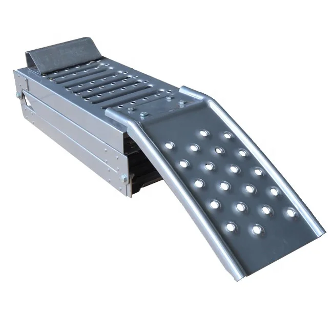 Heavy Duty Steel Construction Car Ramp Motorcycle Loading Ramp With Car ...